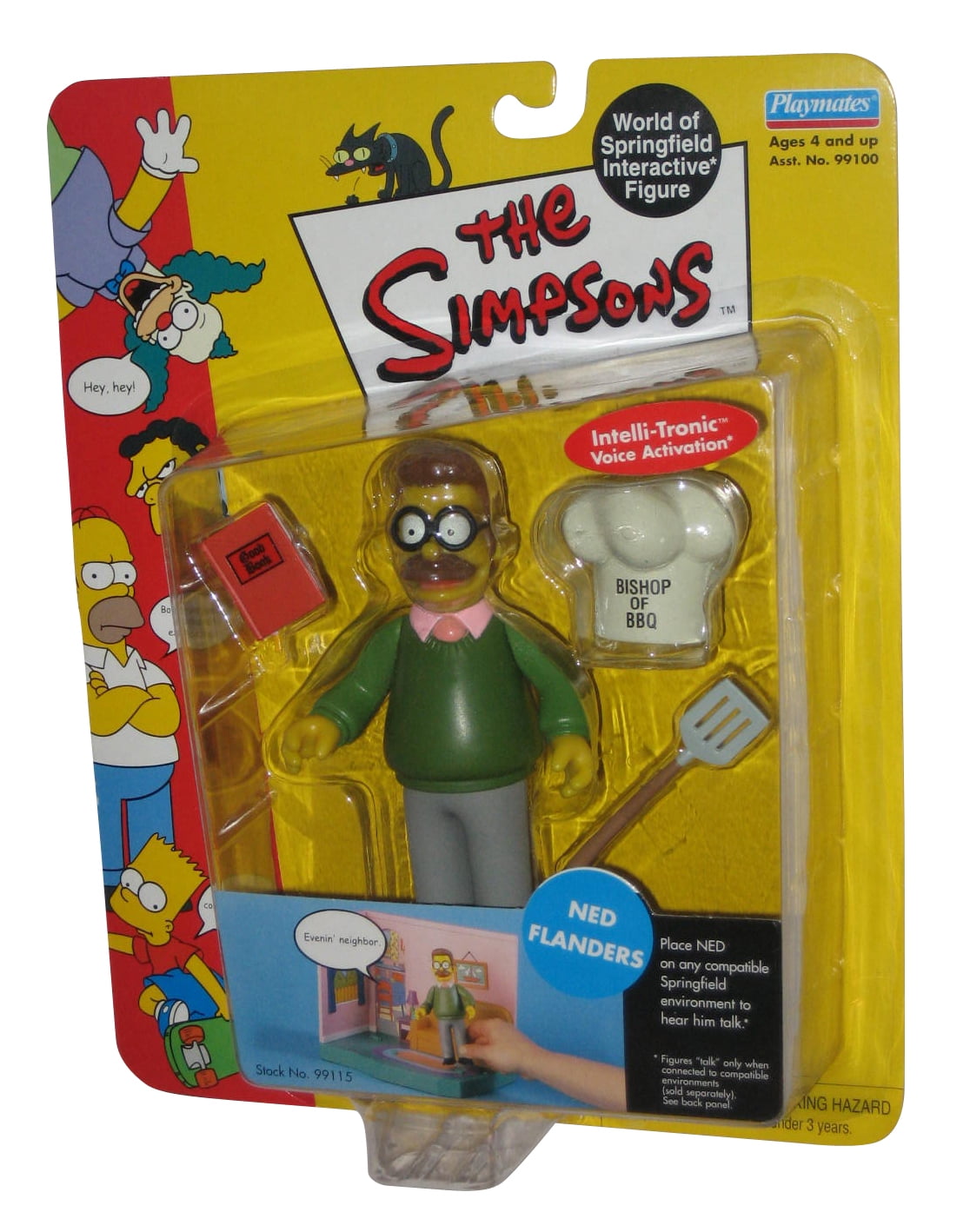 The Simpsons Series 2 Ned Flanders Action Figure - Walmart.com