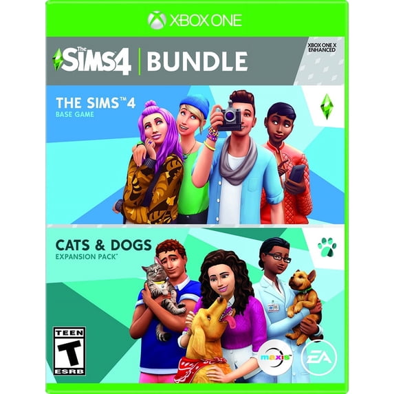 SIMS 4: Cats & Dogs Bundle, Electronic Arts, Xbox One, 014633375350 ...