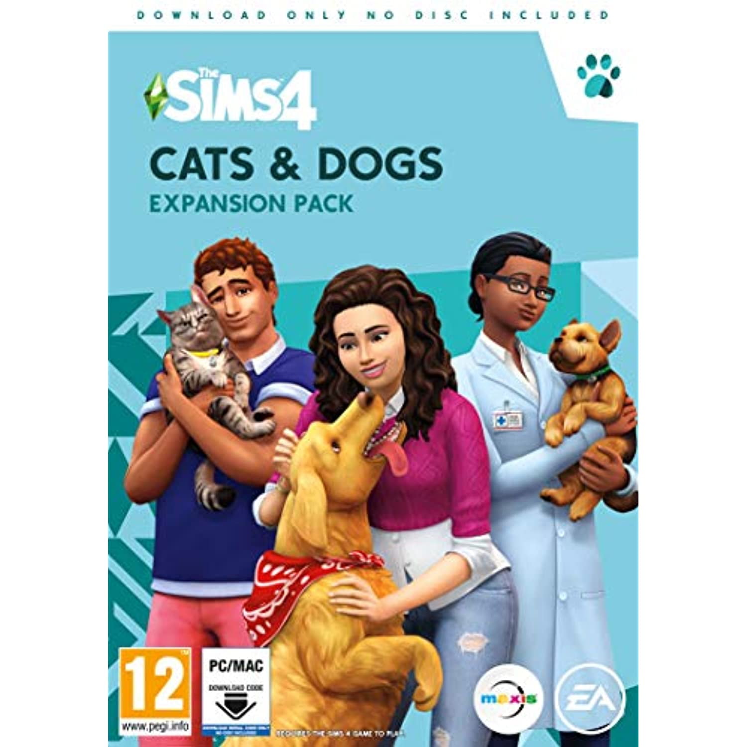 The Sims 4 Cats & Dogs Pc - Walmart.com