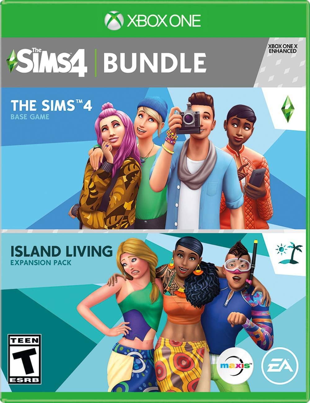 The Sims 4: Island Living Bundle, Electronic Arts, Xbox One, [Physical ...