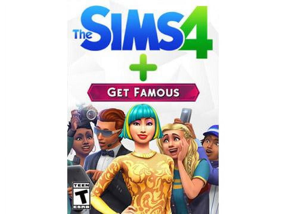The Sims 4 Plus Get Famous Bundle, Electronic Arts, PC - Walmart.com