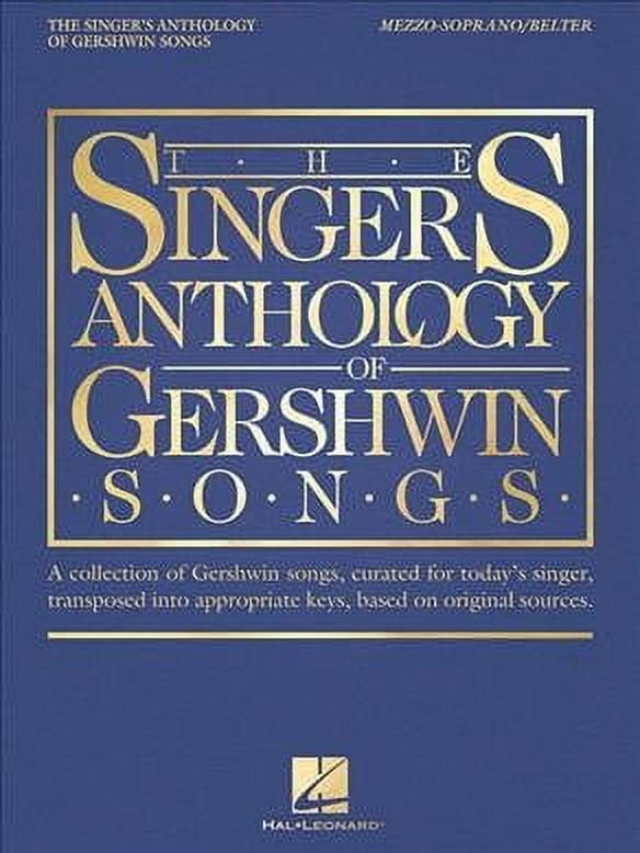The Singer's Anthology of Gershwin Songs - Walmart.com