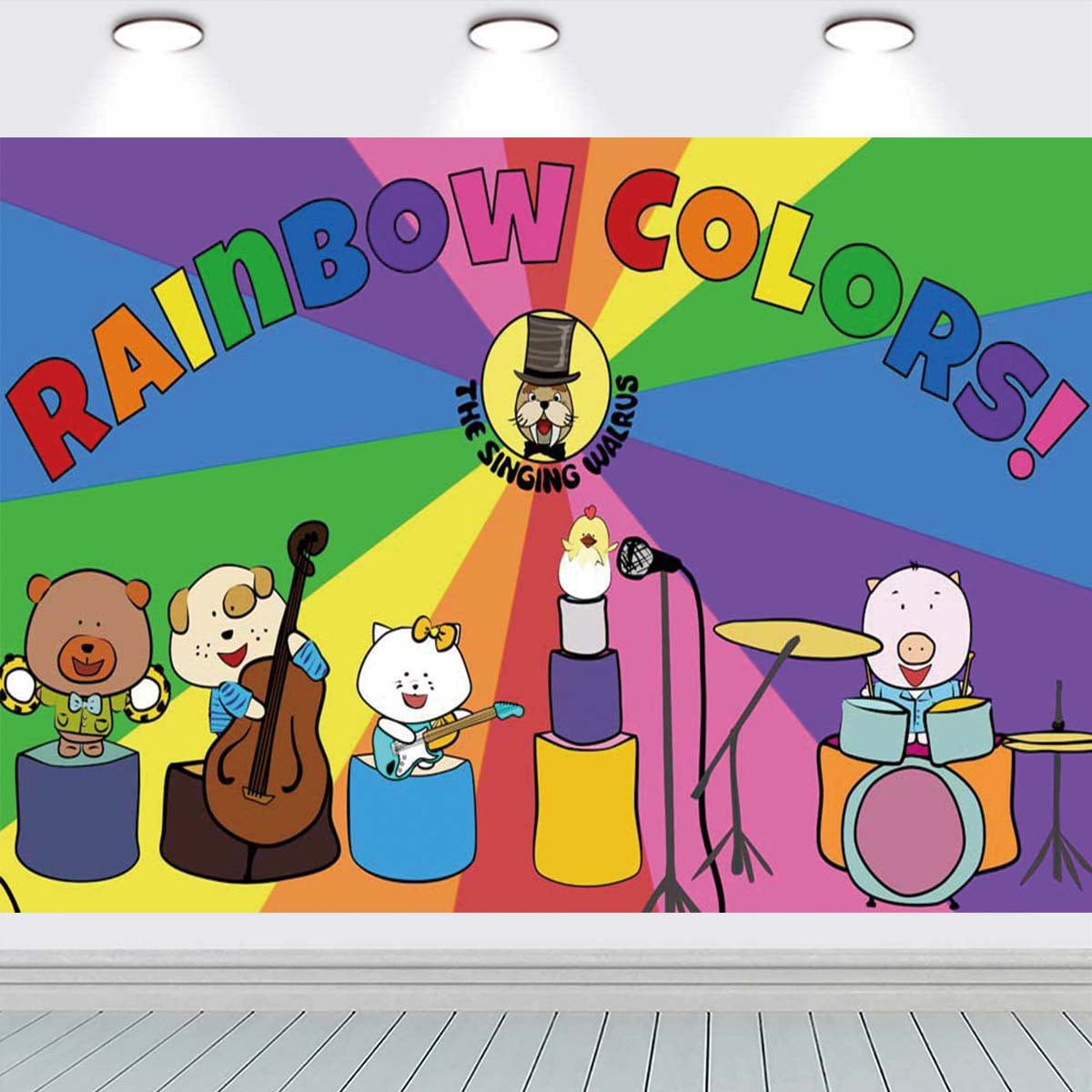 The Singing Walrus Background school Wall Decor Taspestry Poster Banner ...