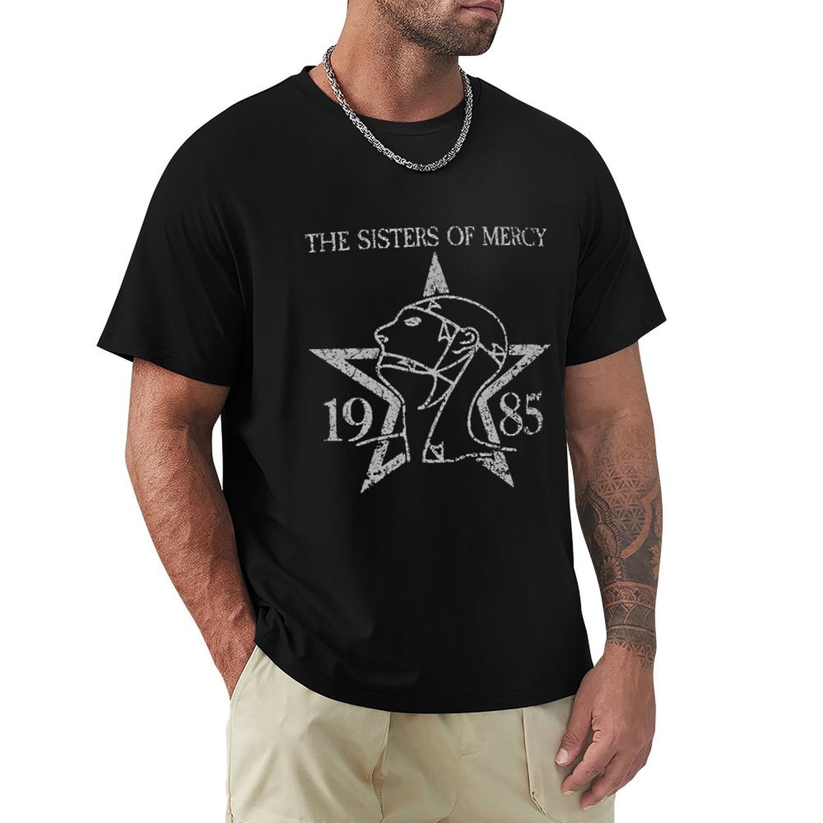 The Sisters of Mercy Funky Men's Classic Short Sleeve T The Sisters of Mercy Funky Men's Classic Short Sleeve T