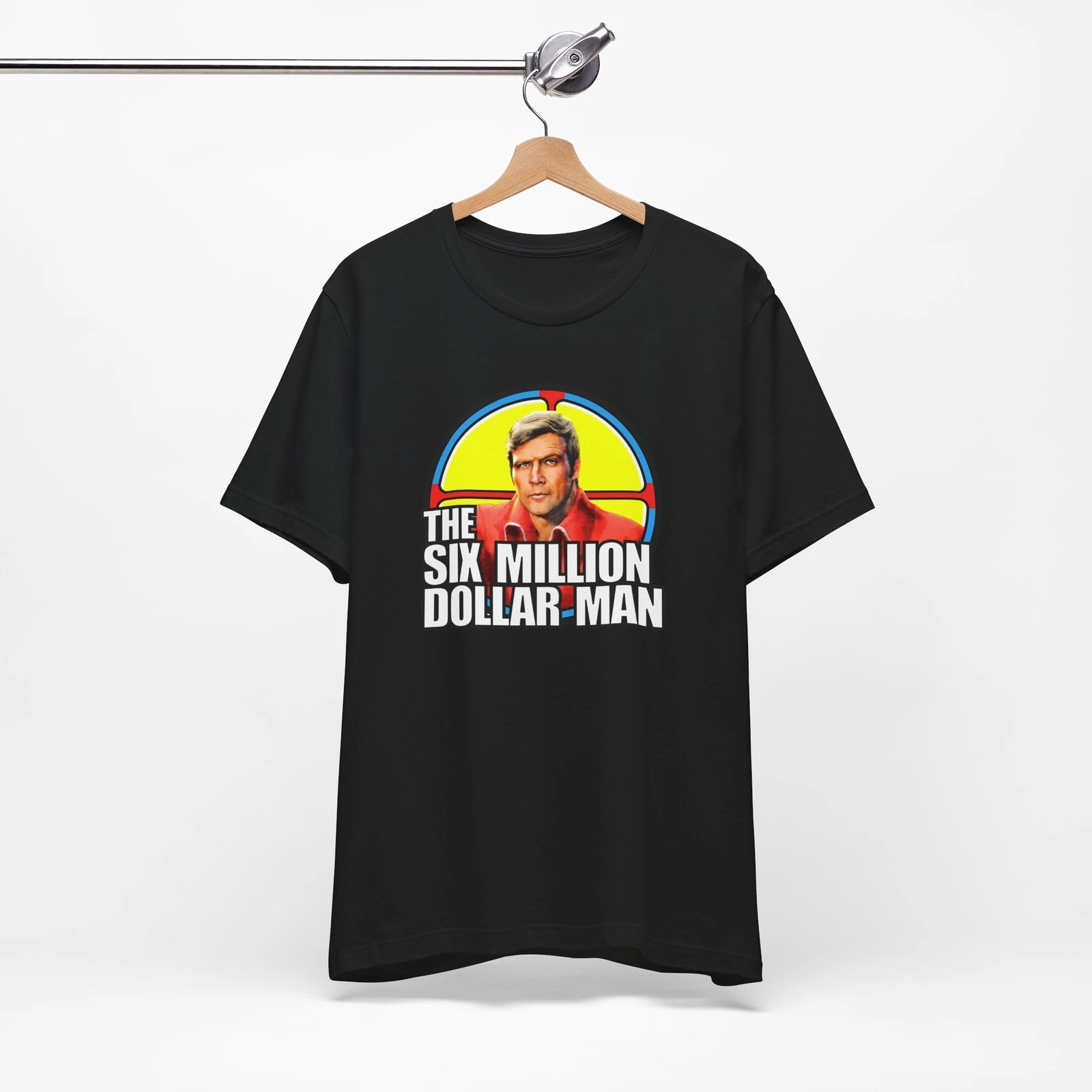 The Six Million Dollar Man T-shirt, Colonel Steve Austin Lee Majors ...