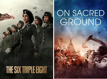The Six Triple Eight (2024) +On Sacred Ground (2023) : movie set ...