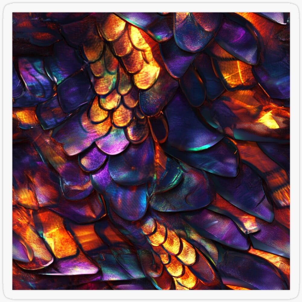 The Skin Of The Dragon Guardians Sticker Kir-1221 - Walmart.com