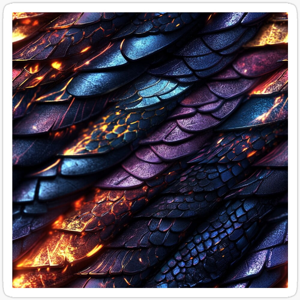 The Skin Of The Dragon Guardians Sticker Kir-1226 - Walmart.com