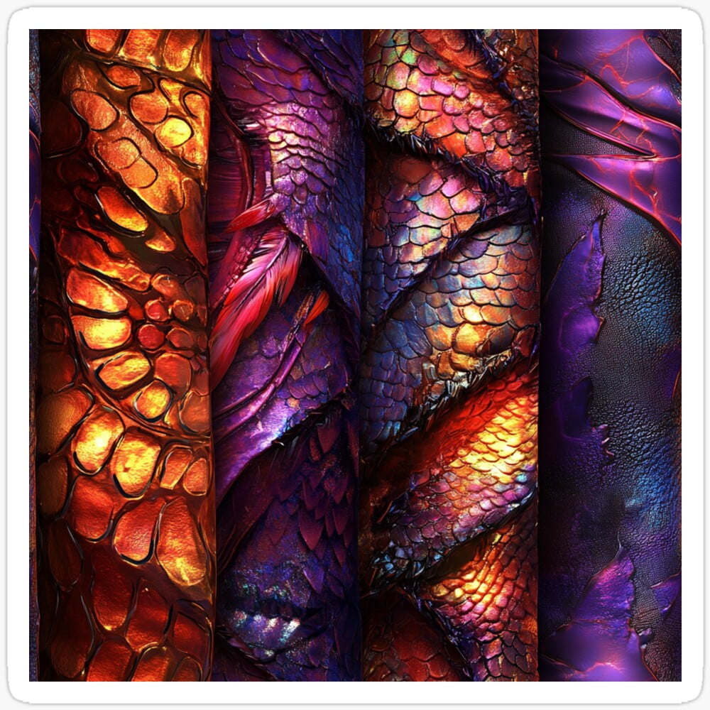 The Skin Of The Dragon Guardians Sticker Kir-1243 - Walmart.com