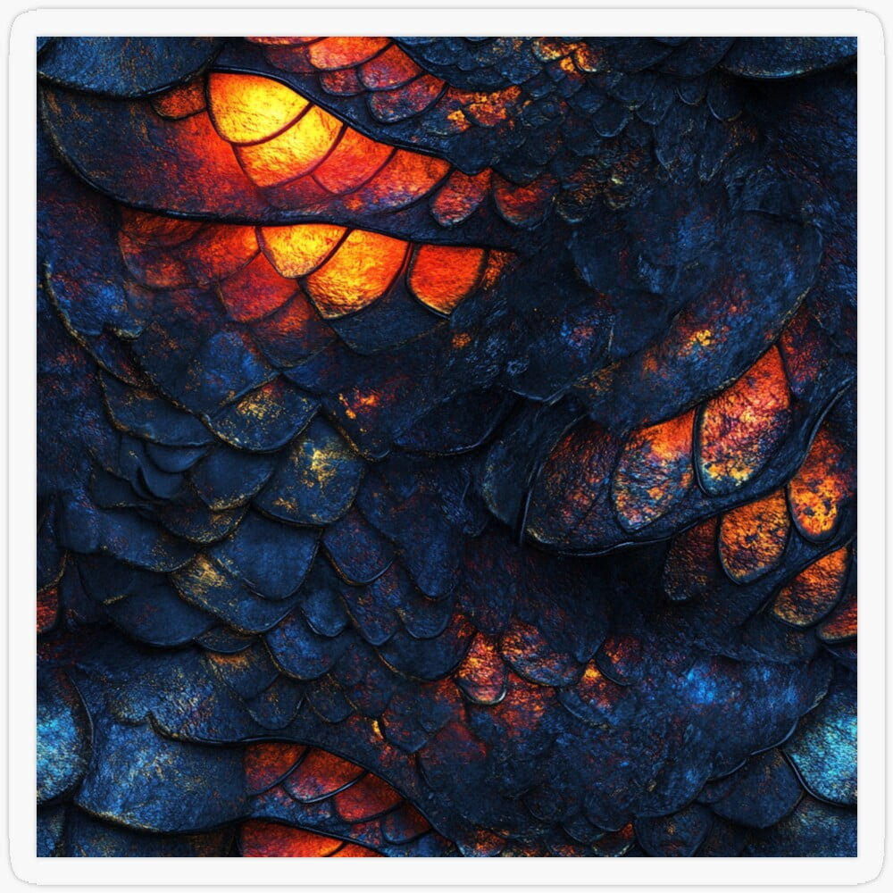 The Skin Of The Dragon Guardians Sticker Kir-1251 - Walmart.com
