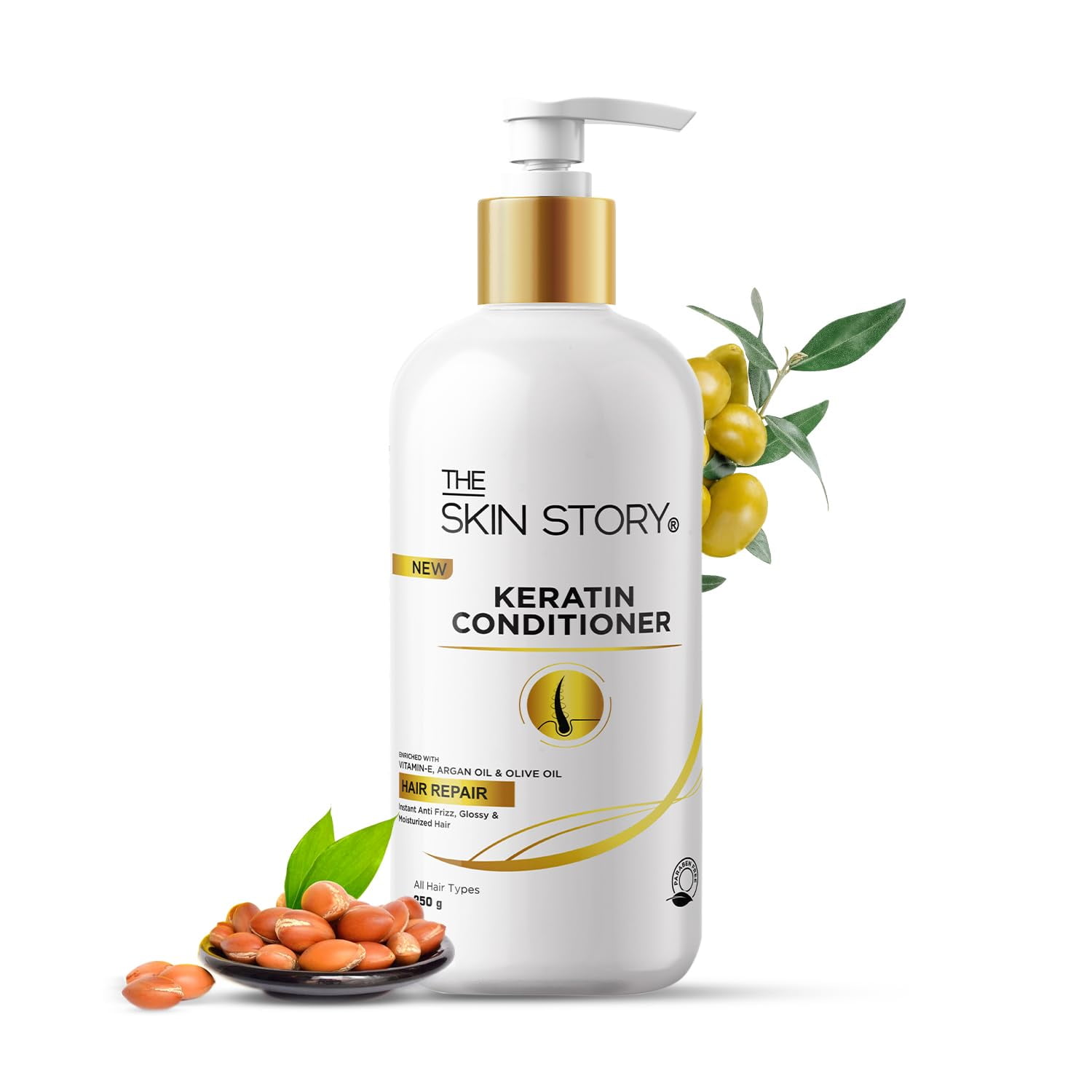 The Skin Story Keratin Smooth Hair Conditioner For Normal Hair | Split ...