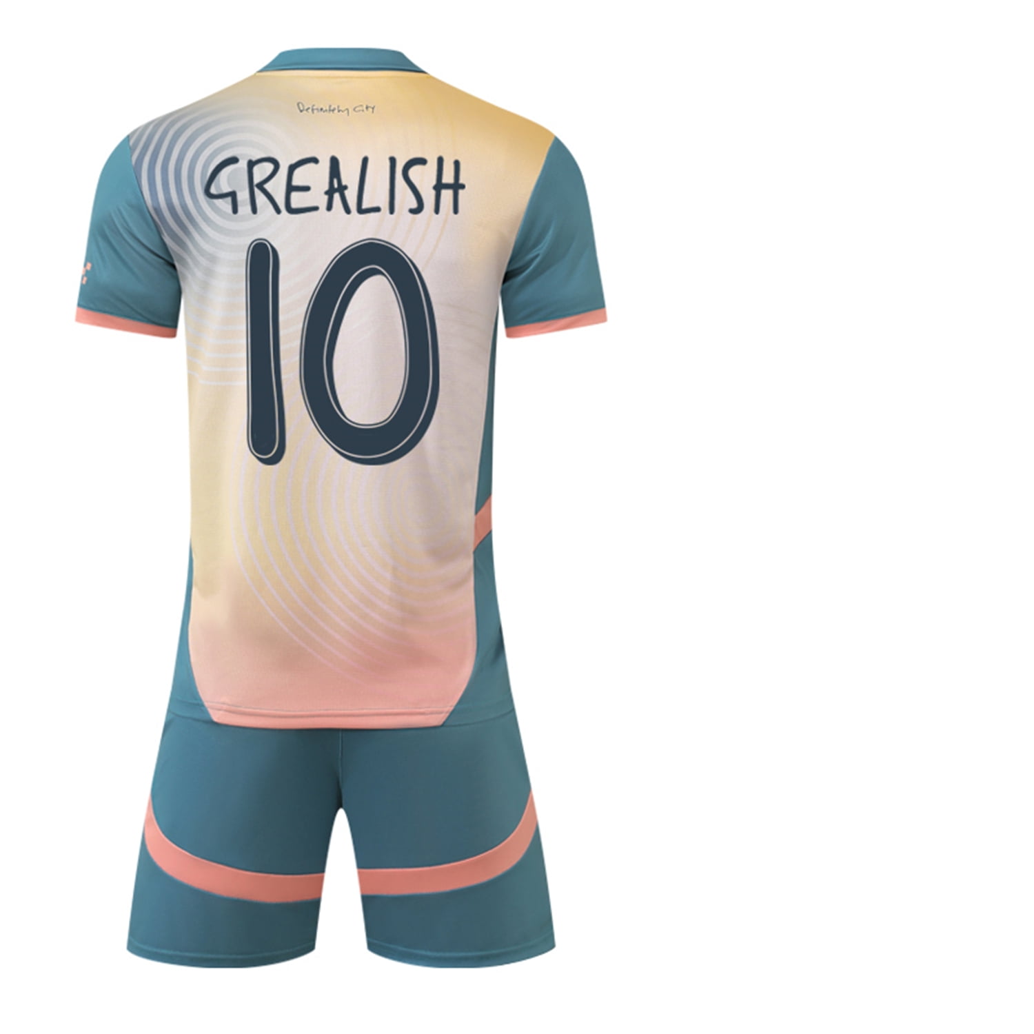 The Sky Blues 24/25 Definitely City Away Shirt with Grealish 10 ...