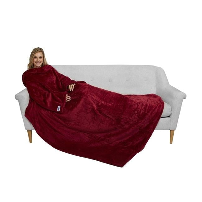 The Slanket 60 x 80 in. The Ultimate Slanket, Ruby Wine - Walmart.com