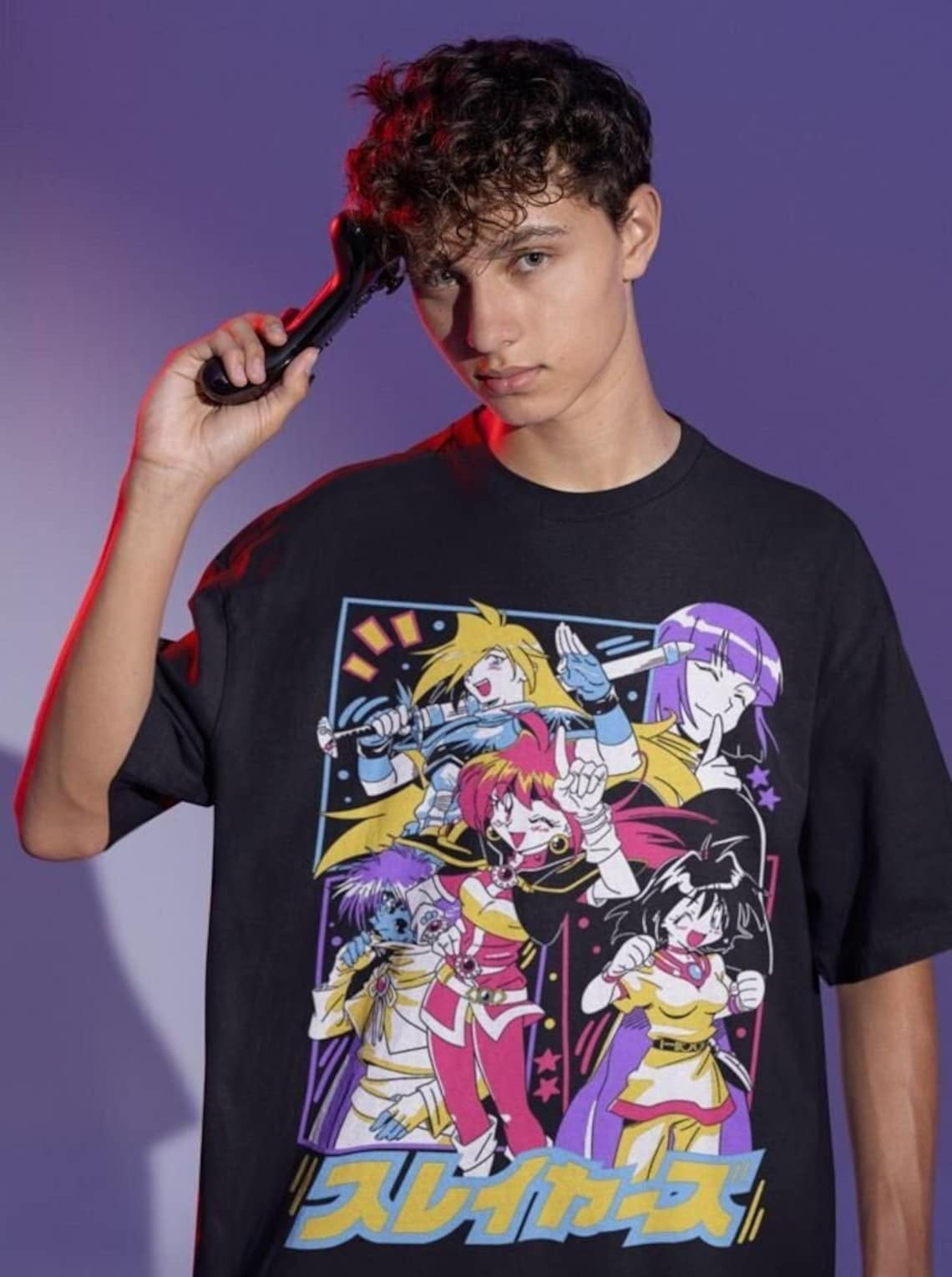 The Slayers Naga the Serpent T-shirt, Lina Inverse Slayer Manga Anime ...