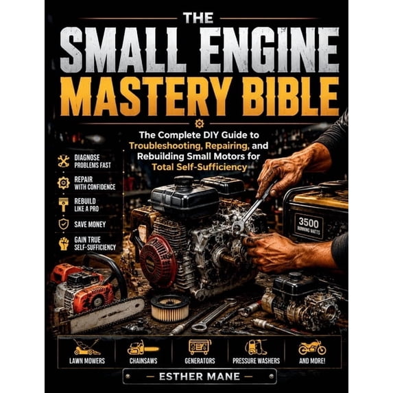 The Small Engine Mastery Bible: The Complete DIY Guide to ...