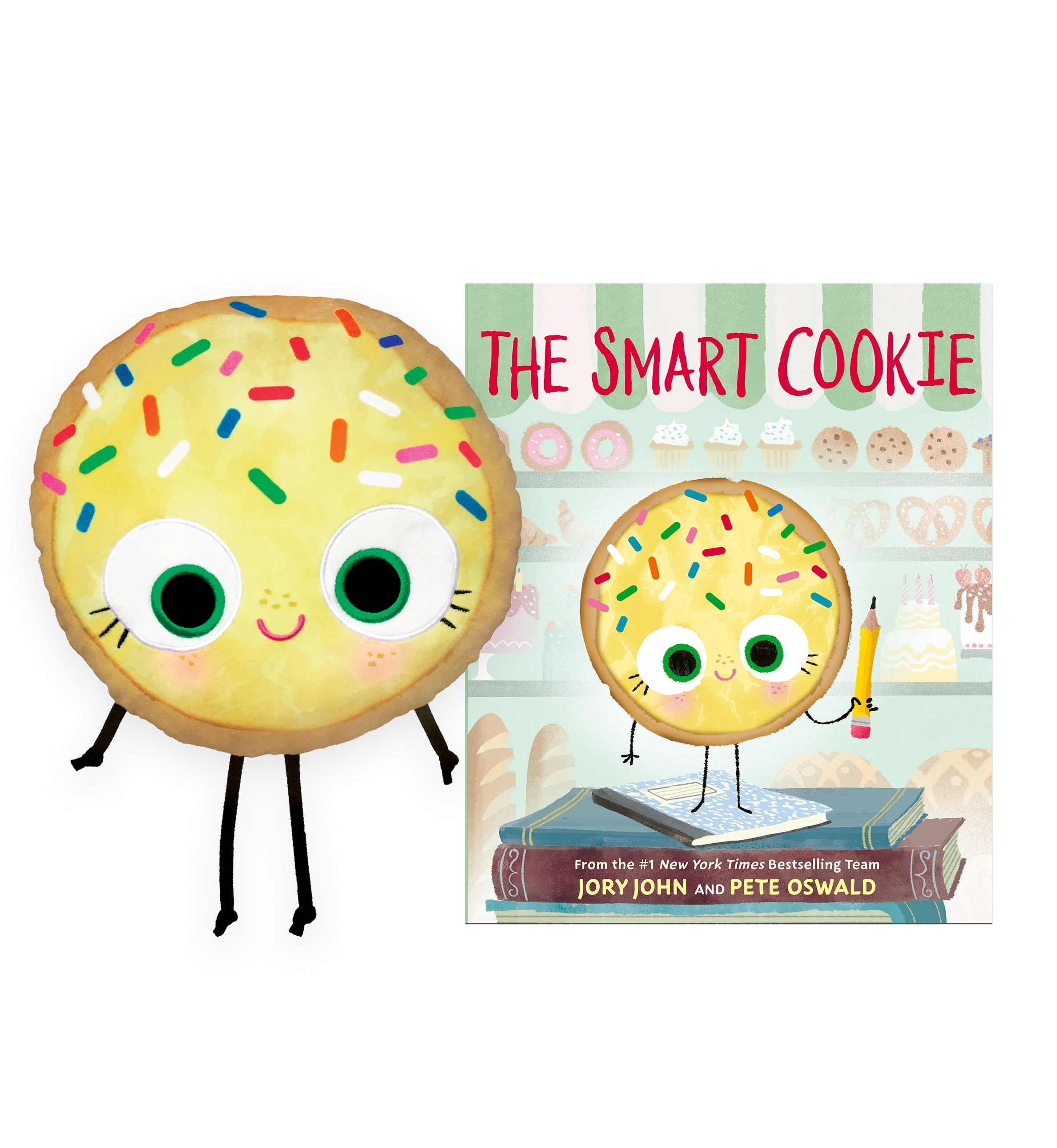 The Smart Cookie 10" Plush & Hardcover Book Set - Walmart.com