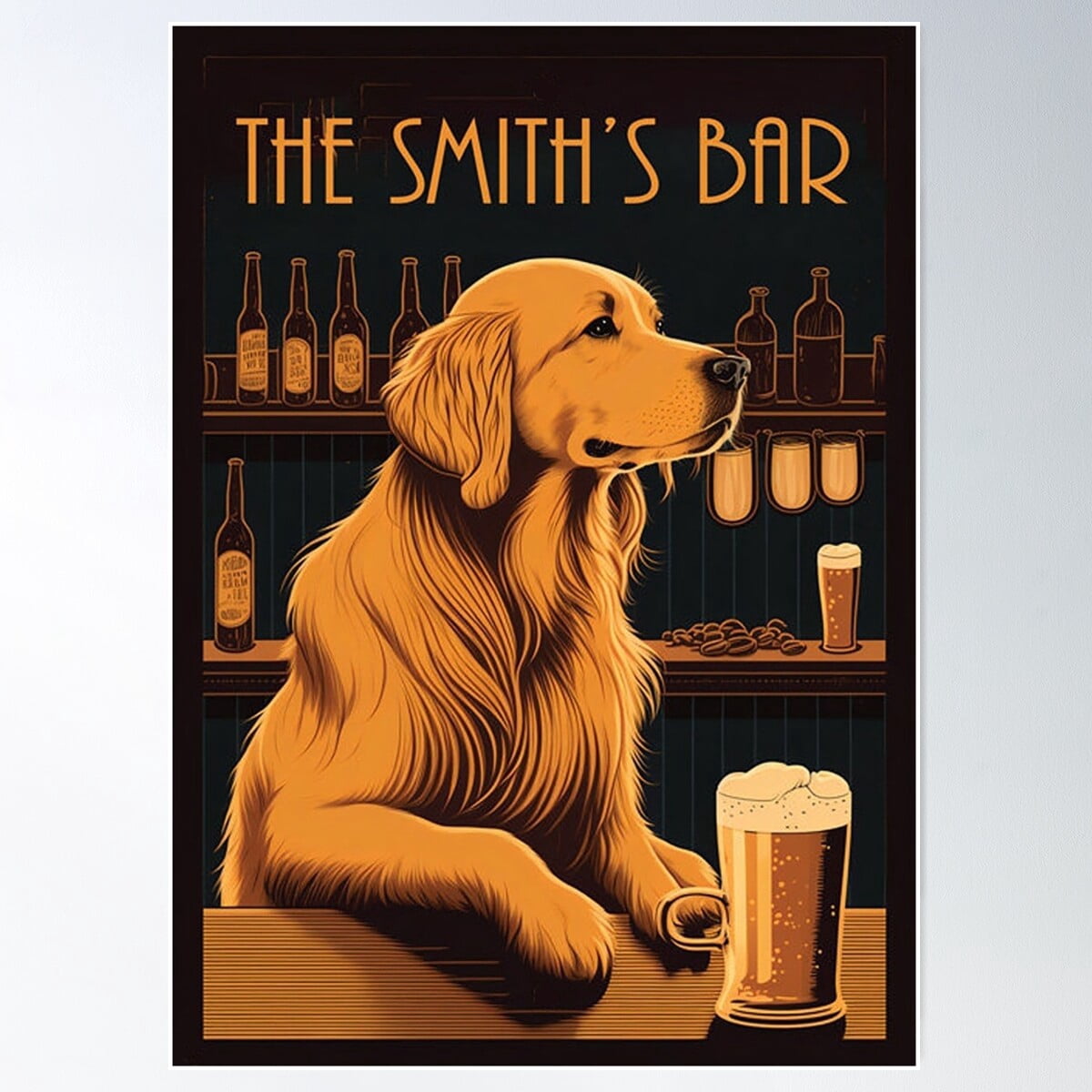 The Smith's Bar Poster, 8x12 UNFRAMED - Walmart.com