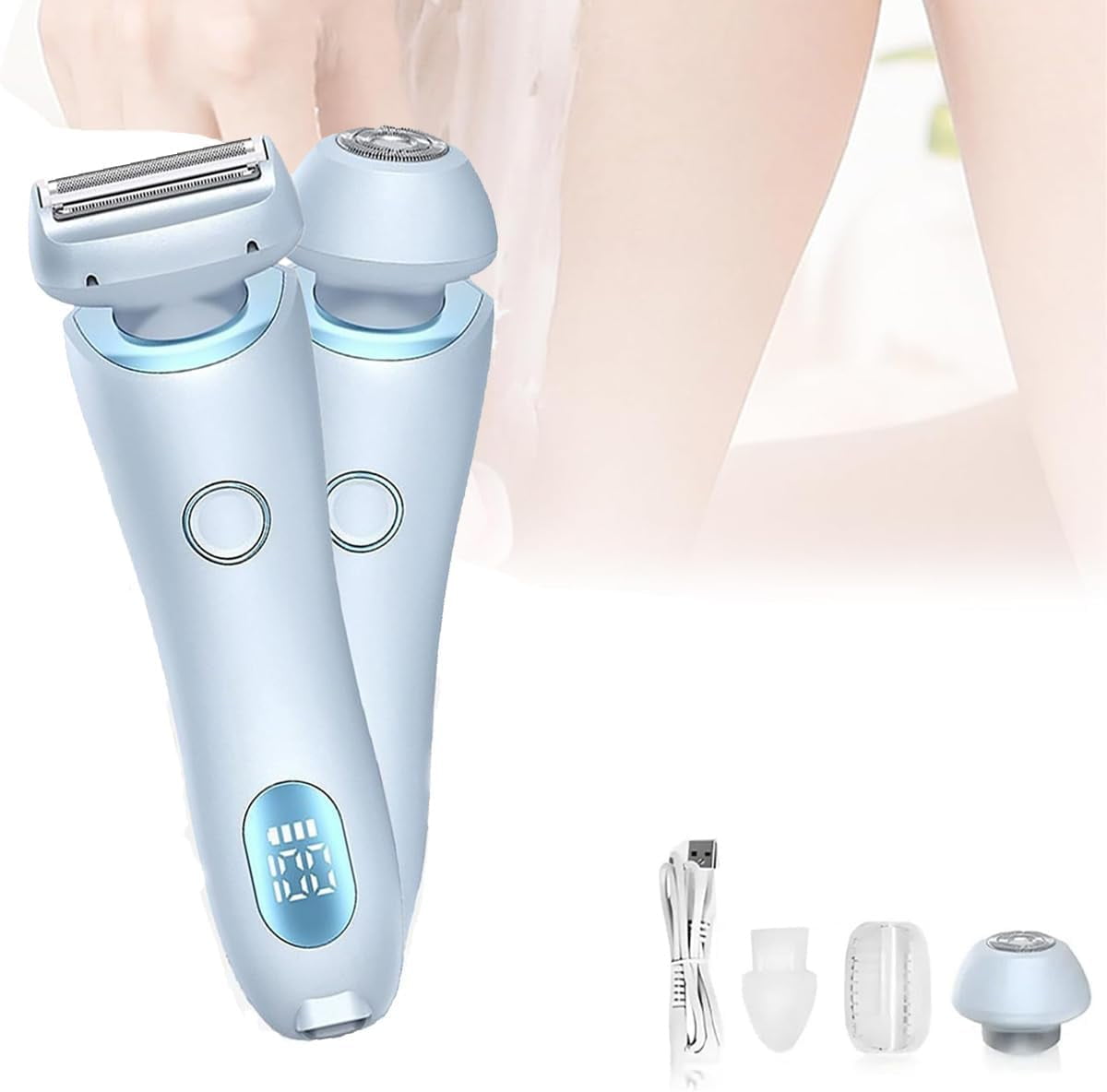 The Smooth Shave Pro, Dusk Razor for Women, Duskofficial Razor, Dusk Glide Pro 3.0 Shaver, 2 in ...