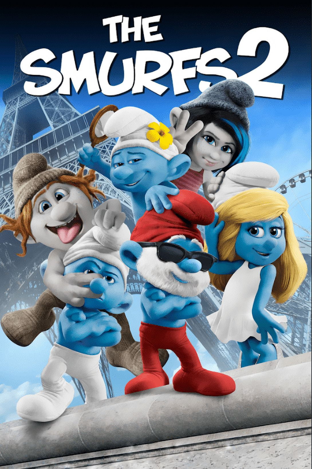 The Smurfs 2 2013 Movie Poster 24x36 Animated Family Comedy Live-Action ...