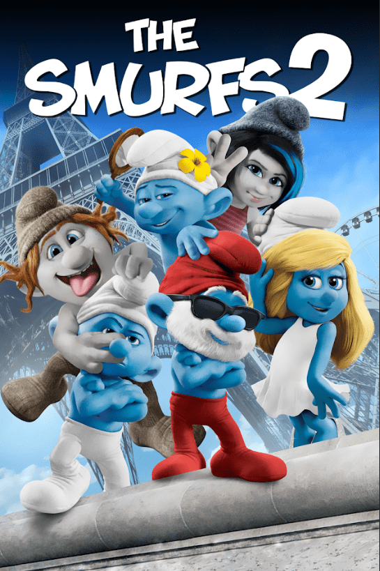 The Smurfs 2 2013 Movie Poster 24x36 Animated Family Comedy Live Action