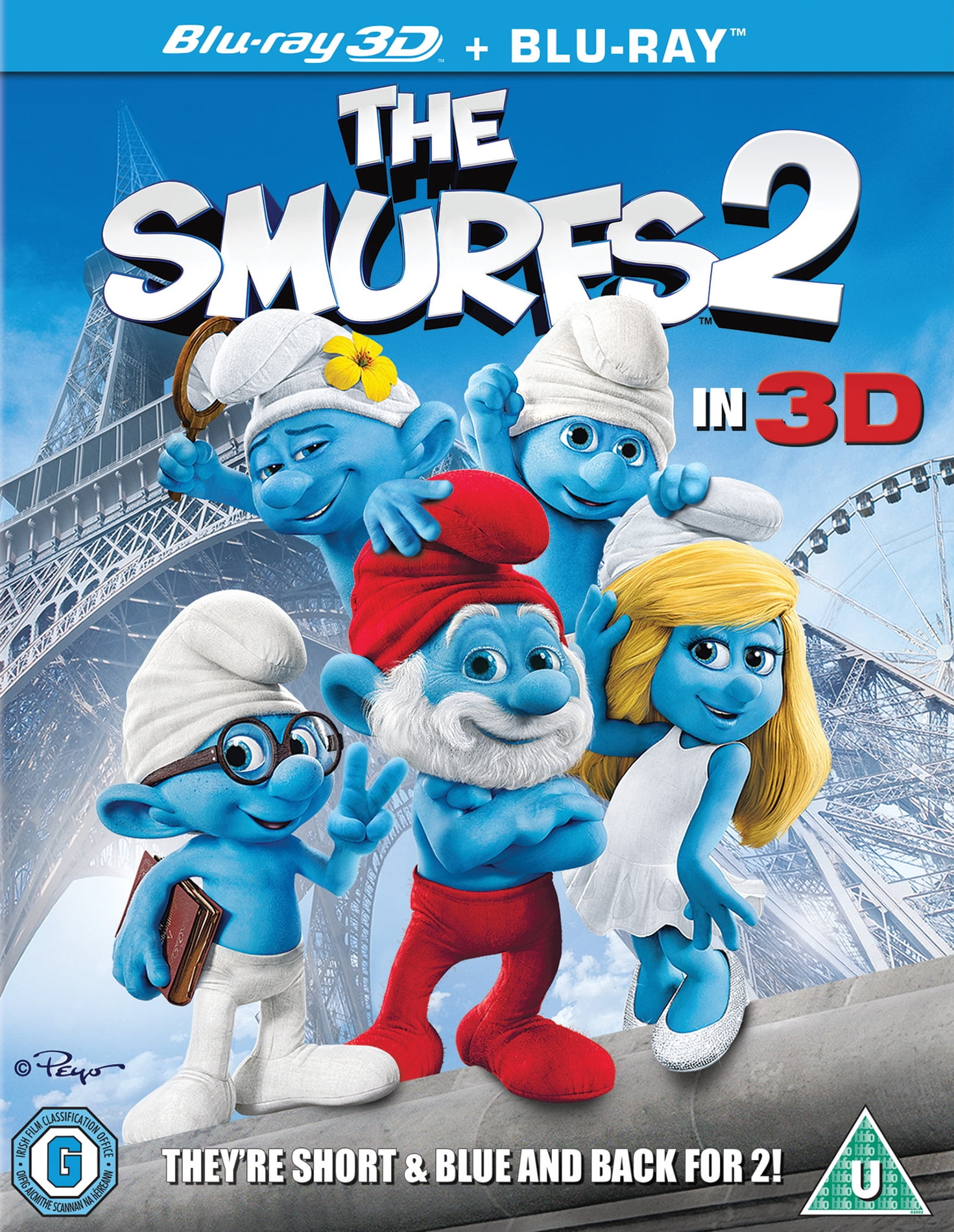 The Smurfs 2 (Blu-ray) Sofía Vergara^Hank Azaria^Brendan Gleeson^Neil ...