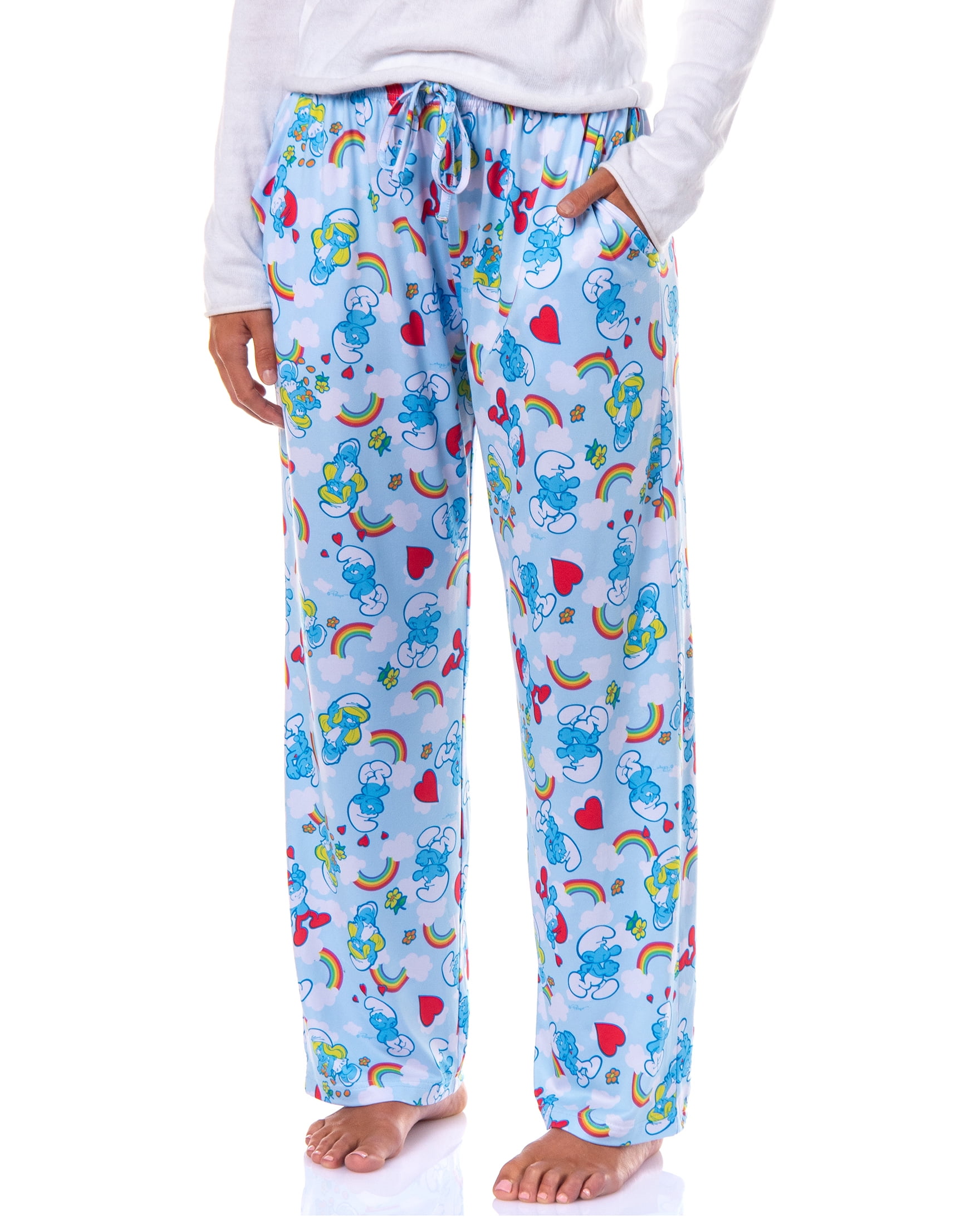 The Smurfs Rainbow Love Women's Papa Smurf Smurfette Character Vintage ...