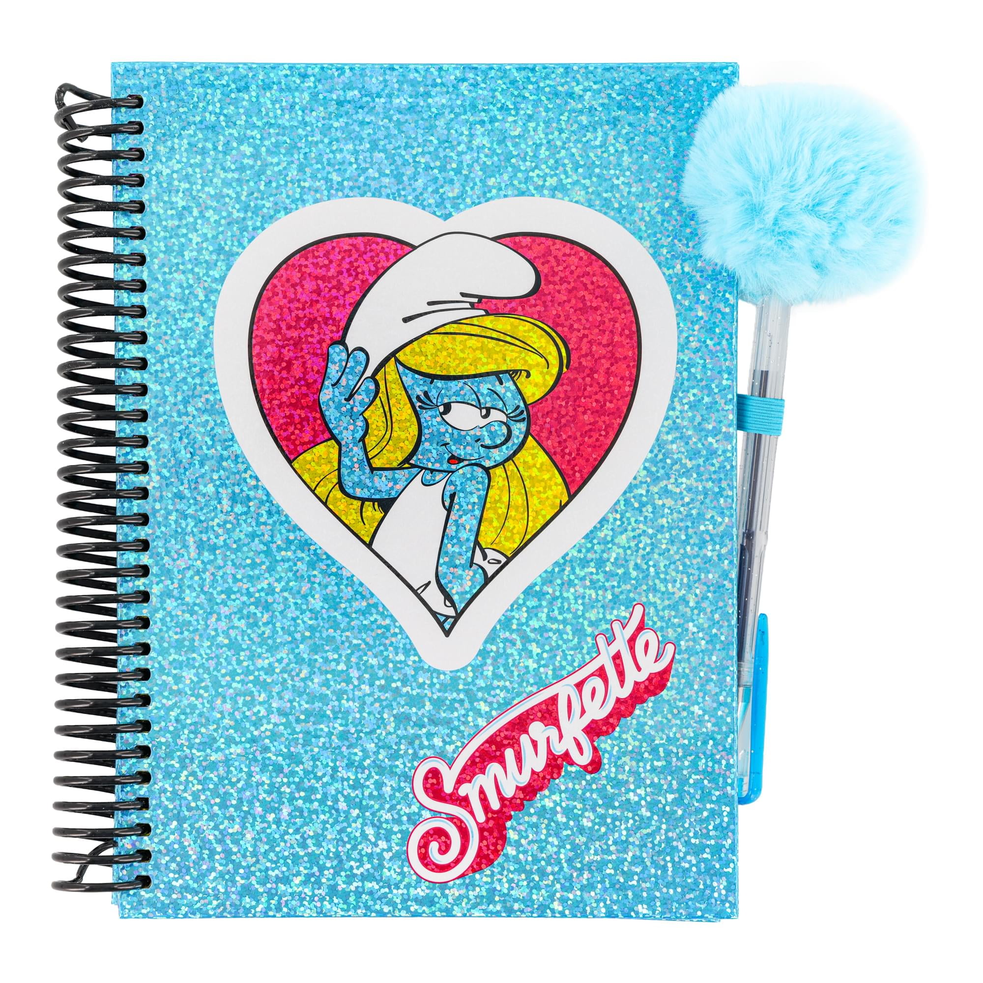 The Smurfs Smurfette Spiral Notebook With Gel Pen and Stickers ...
