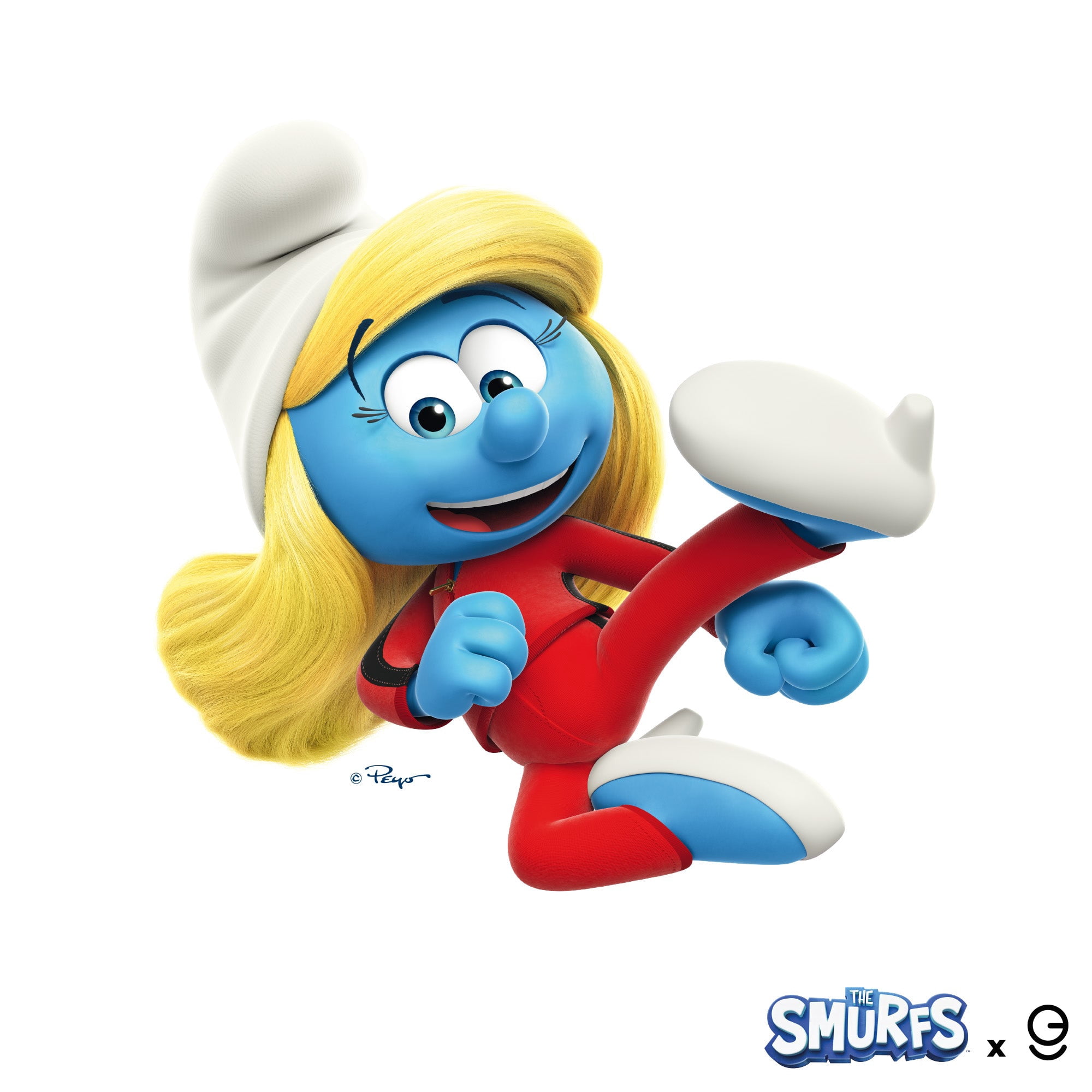 The Smurfs Wall Decal - EGD X The Smurfs - EGDTS031 - Walmart.com