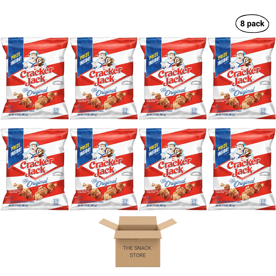 The Snack Store Bundle Cracker Jack The Original Caramel Coated Popcorn ...
