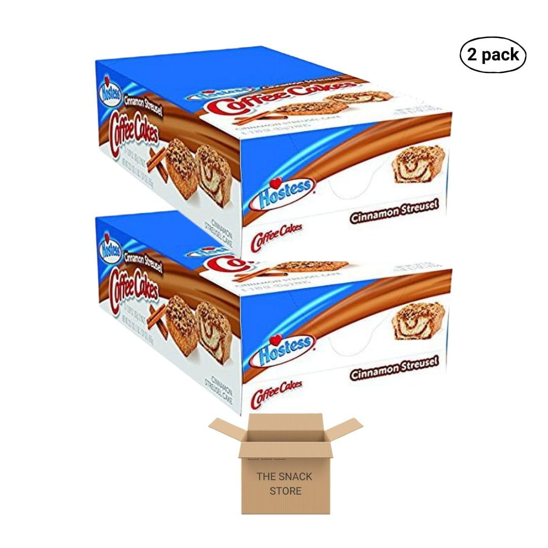 The Snack Store Bundle Hostess Coffee Cakes Cinnamon Streusel, 2.89 ...