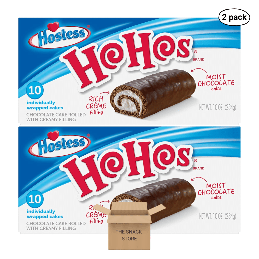 The Snack Store Bundle Hostess HoHos Moist Chocolate Cake With Rich ...