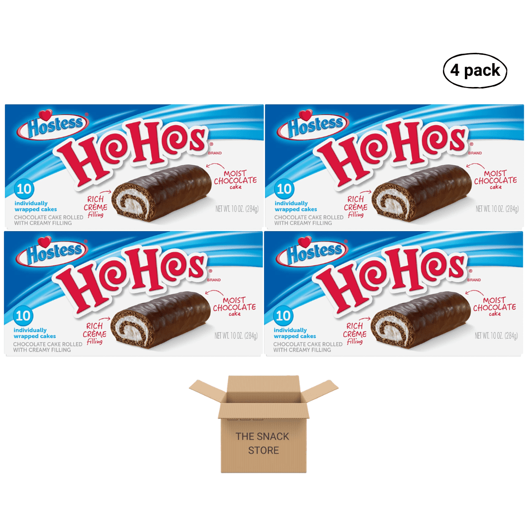 The Snack Store Bundle Hostess HoHos Moist Chocolate Cake With Rich ...