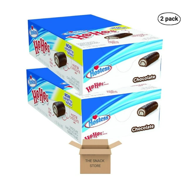 The Snack Store Bundle Hostess Hohos Chocolate, 3 Ounce, 12 Count ...