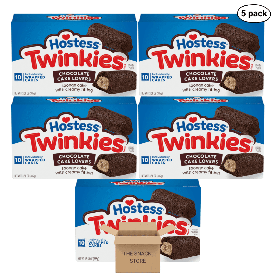 The Snack Store Bundle Hostess Twinkies Chocolate Cake Lovers, 13.58 oz ...