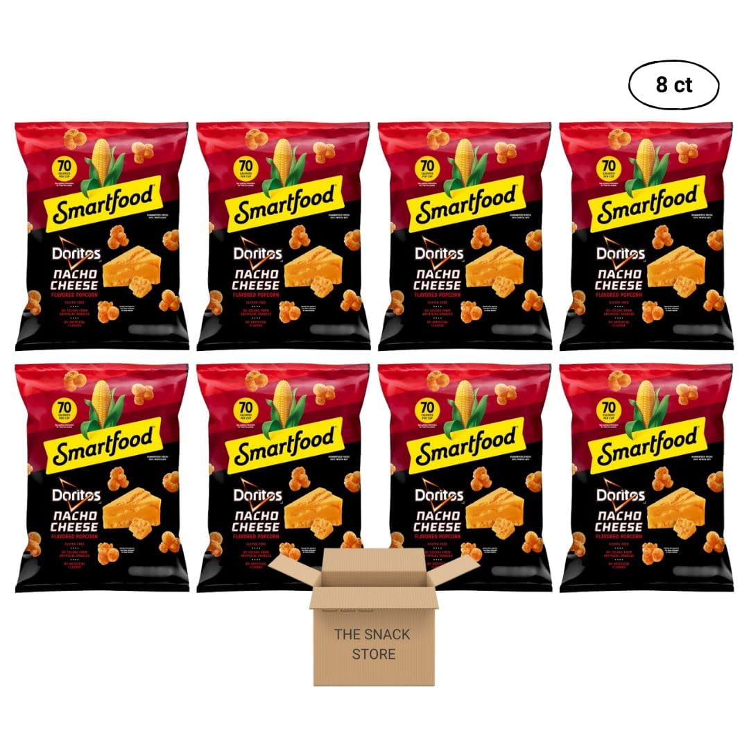 The Snack Store Bundle Smartfood Doritos Nacho Cheese Flavored Popcorn ...