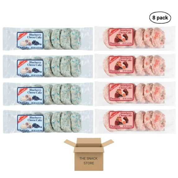 The Snack Store Variety Pack | Bon Appetit Blueberry Cheese Cake Donuts ...