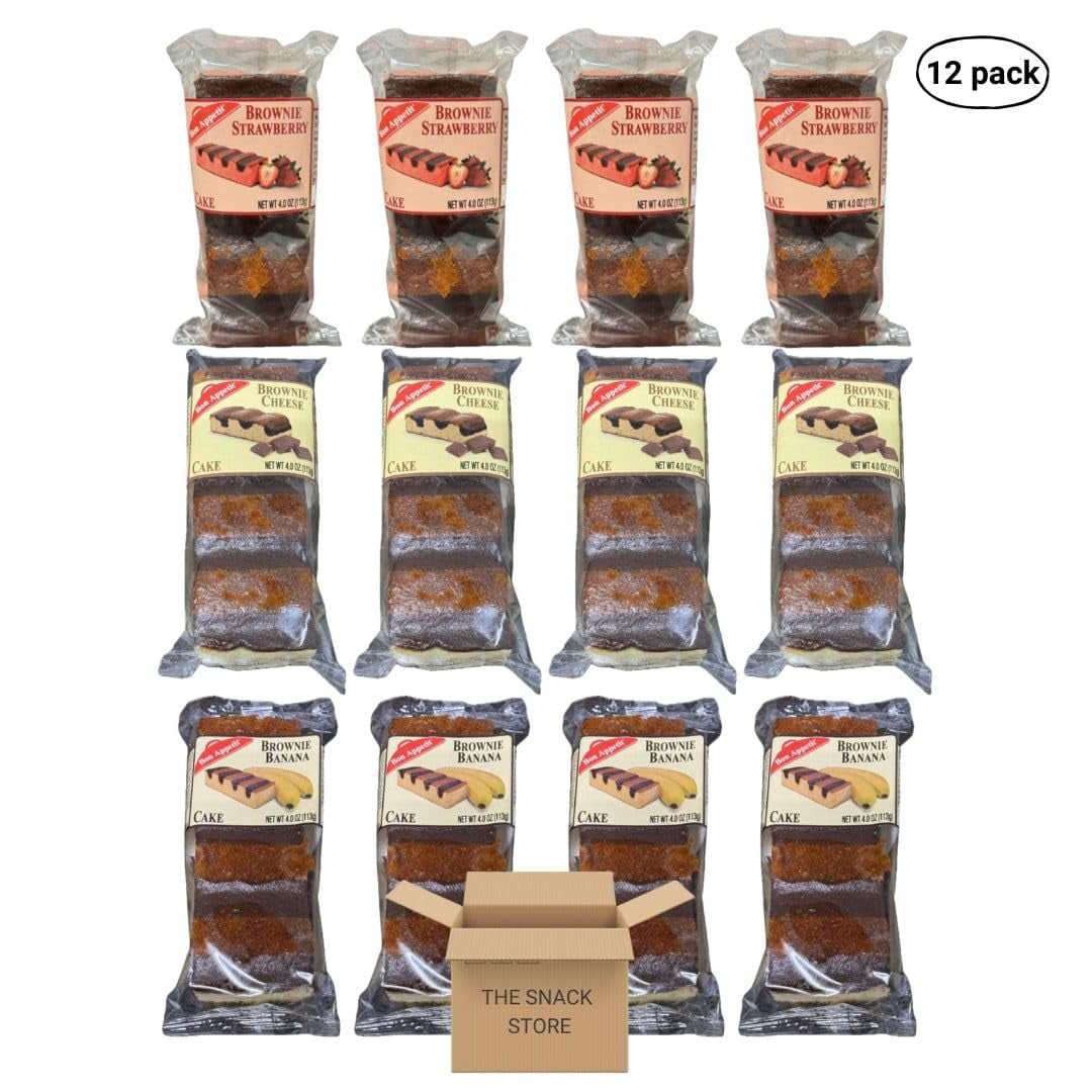 The Snack Store Variety Pack | Bon Appetit Brownie Strawberry, Brownie ...