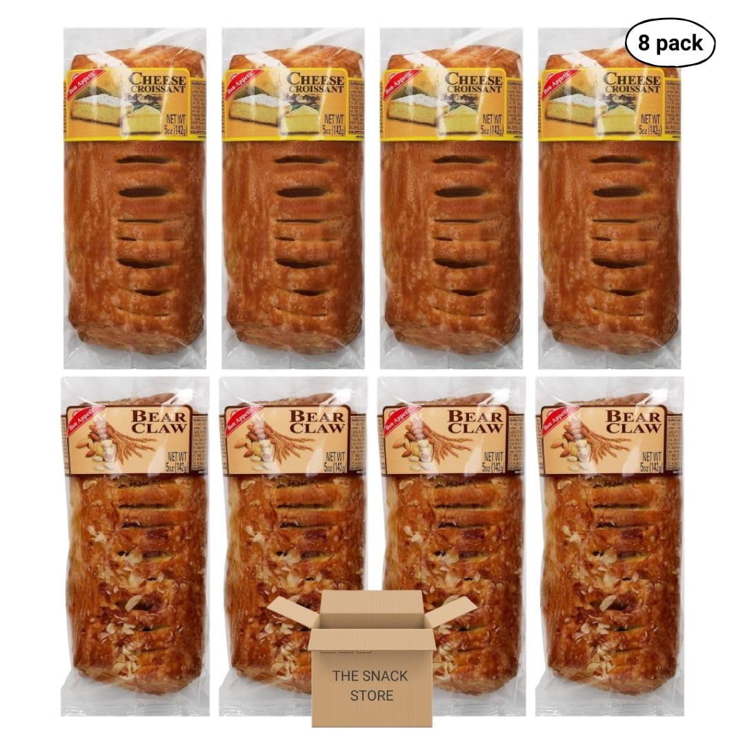 The Snack Store Variety Pack | Bon Appetit Cheese Croissant and Bear ...