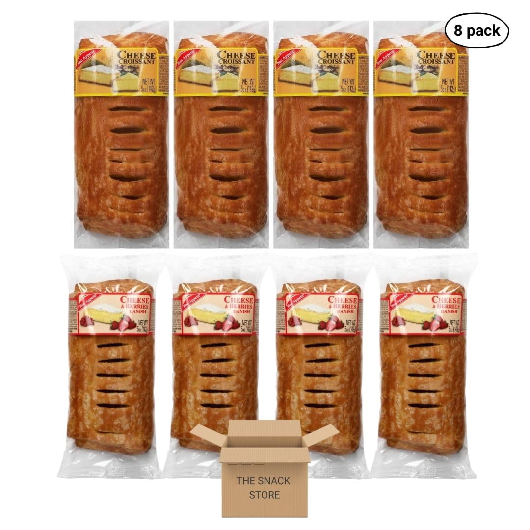 The Snack Store Variety Pack | Bon Appetit Cheese Croissant and Cheese ...