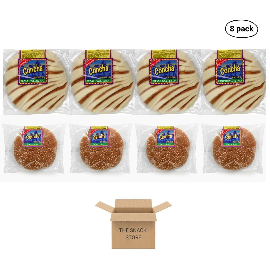 The Snack Store Variety Pack | Bon Appetit Concha French Sweetie Roll ...