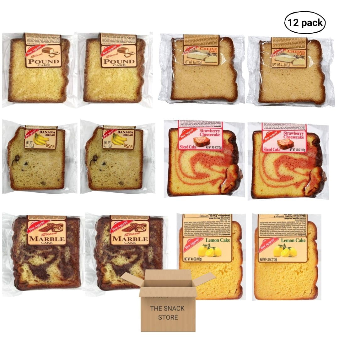 The Snack Store Variety Pack | Bon Appetit Pound Cake, Cheese Cake ...