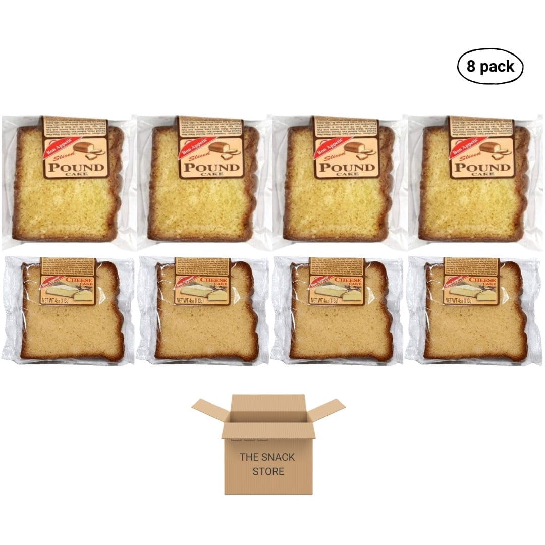 The Snack Store Variety Pack | Bon Appetit Pound Cake and Cheese Cake ...