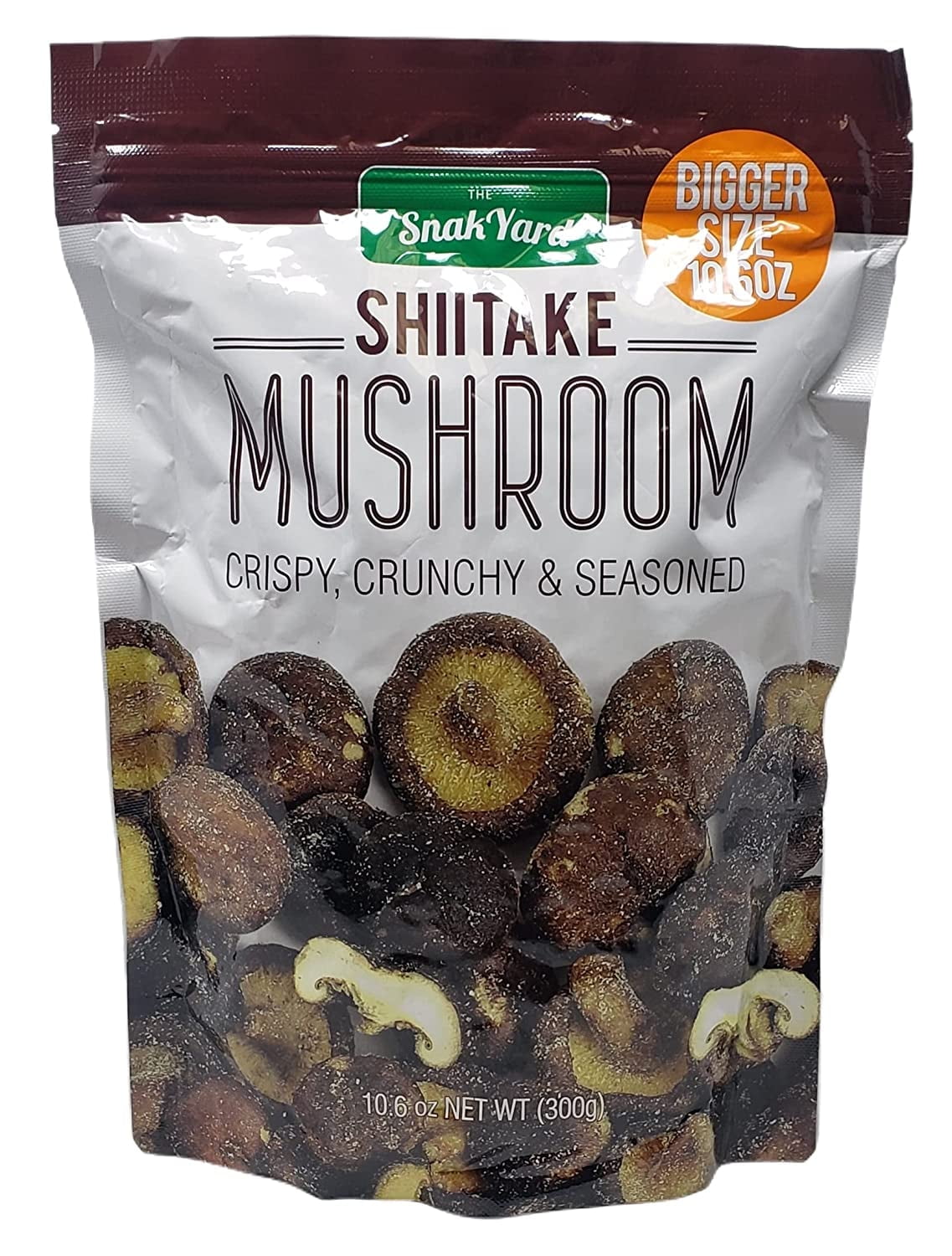 The Snak Yard Shitake Mushroom Crispy and Crunchy - 10.6 oz - Walmart.com