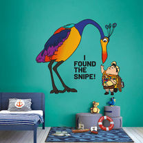 Carl Russell Dog Up Movie Cartoon Characters Decors Wall Sticker Art ...