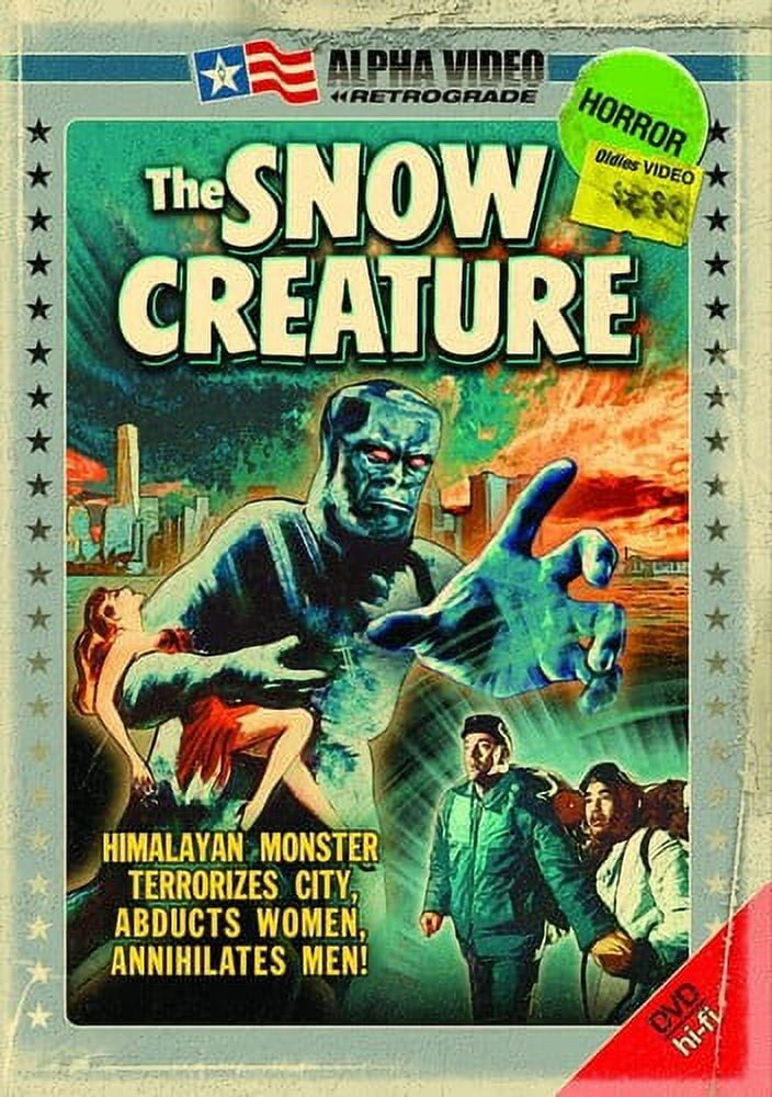 The Snow Creature (DVD), Alpha Video, Horror - Walmart.com