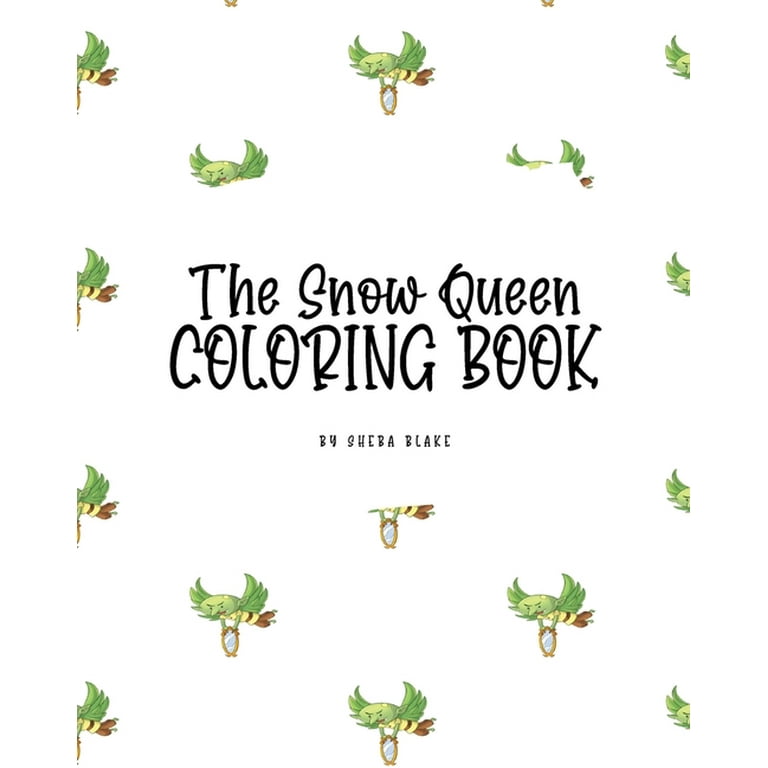 snow queen coloring book