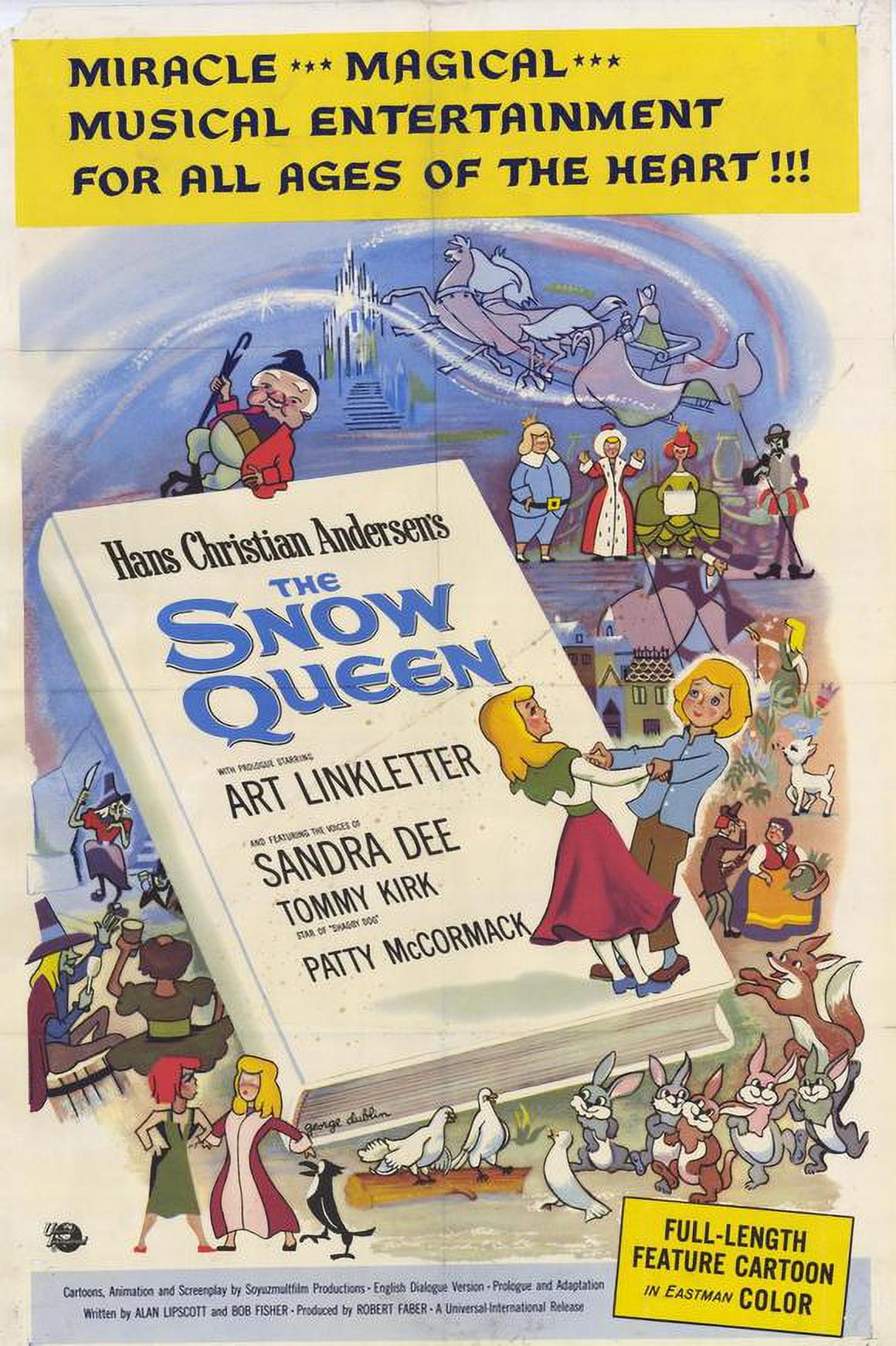 The Snow Queen - movie POSTER (Style A) (11" x 17") (1960) - Walmart.com