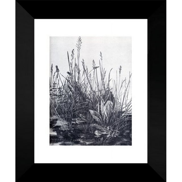 The So-Called Great Piece Of Turf 15x18 Framed Art Print by Durer ...