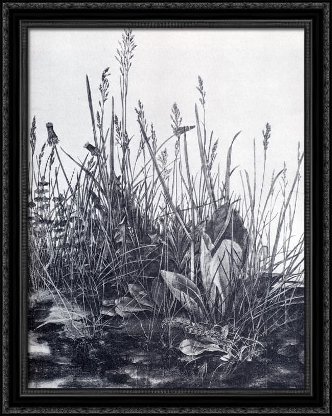 The So-Called Great Piece Of Turf 28x36 Large Black Ornate Wood Framed ...