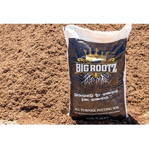 The Soil King Big Rootz 1.5 Cubic Feet Bag Indoor Outdoor All Purpose ...